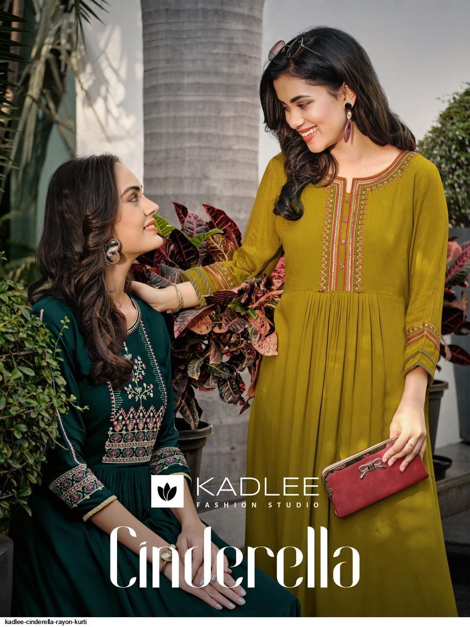 KADLEE Cinderella RAYON KURTI