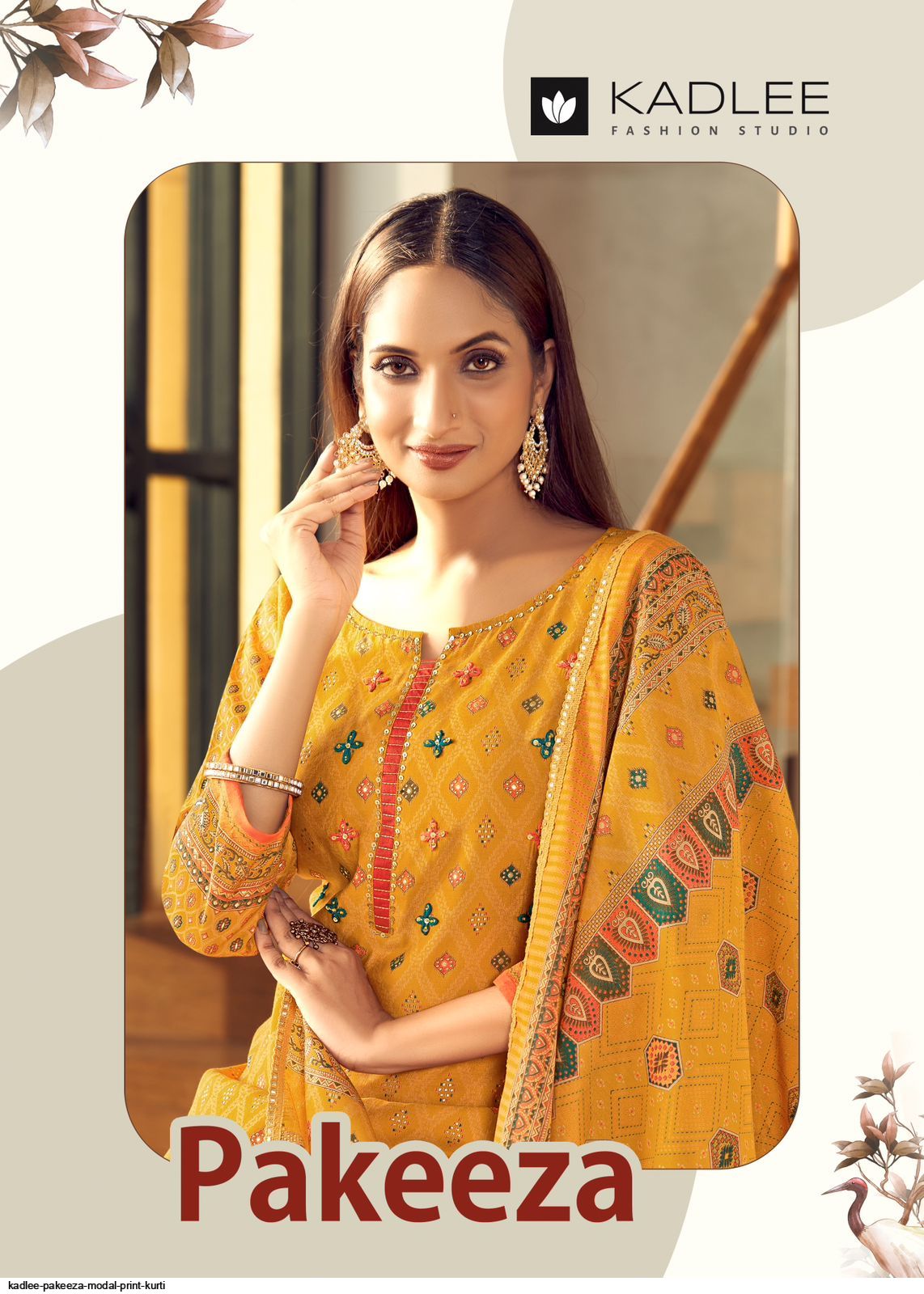 KADLEE PAKEEZA MODAL PRINT KURTI