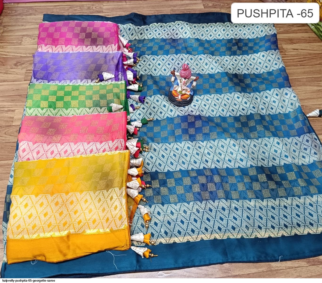 KALPVELLY Pushpita 65 GEORGETTE SAREE