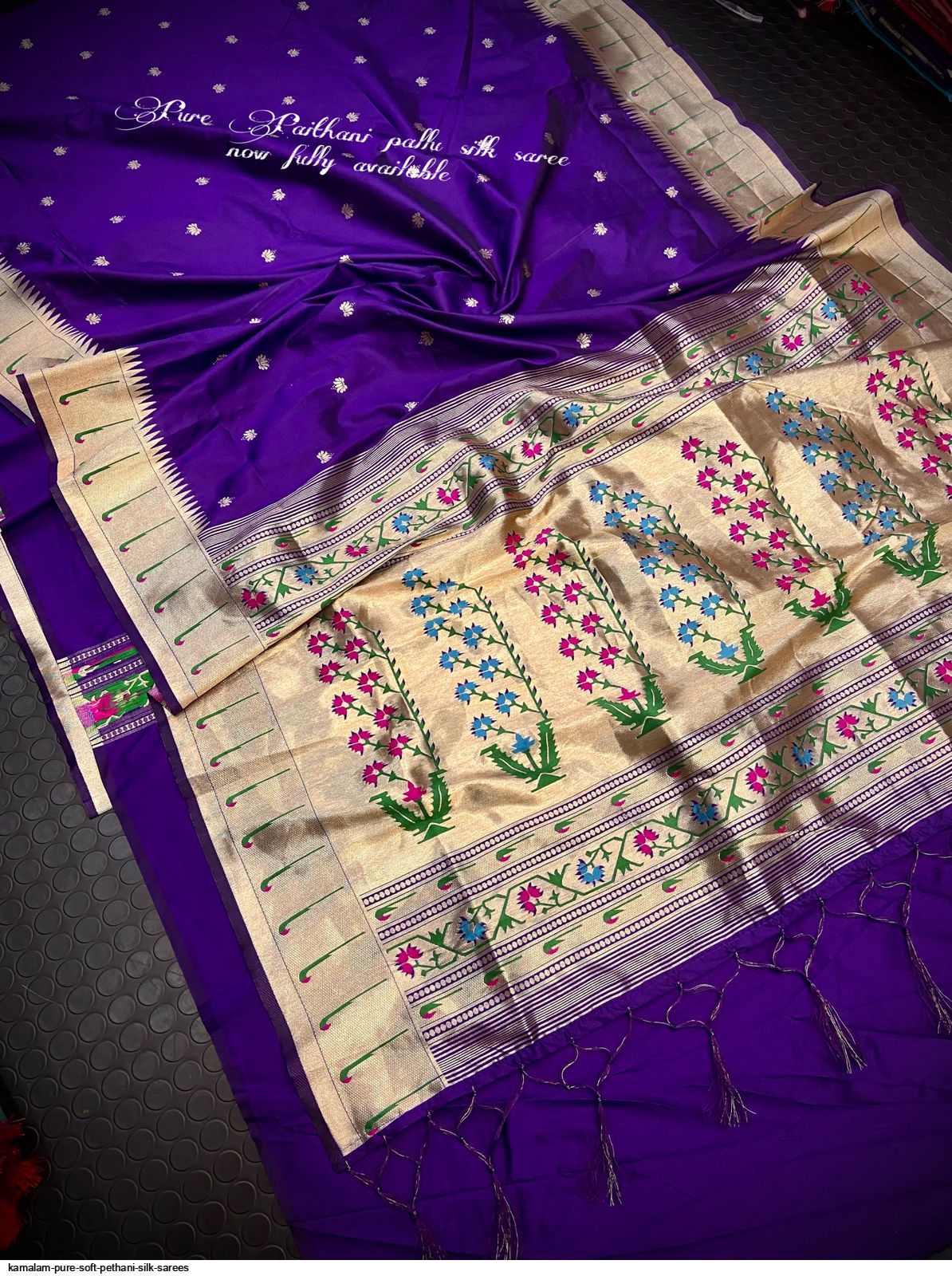 Kamalam PURE SOFT PETHANI SILK SAREES