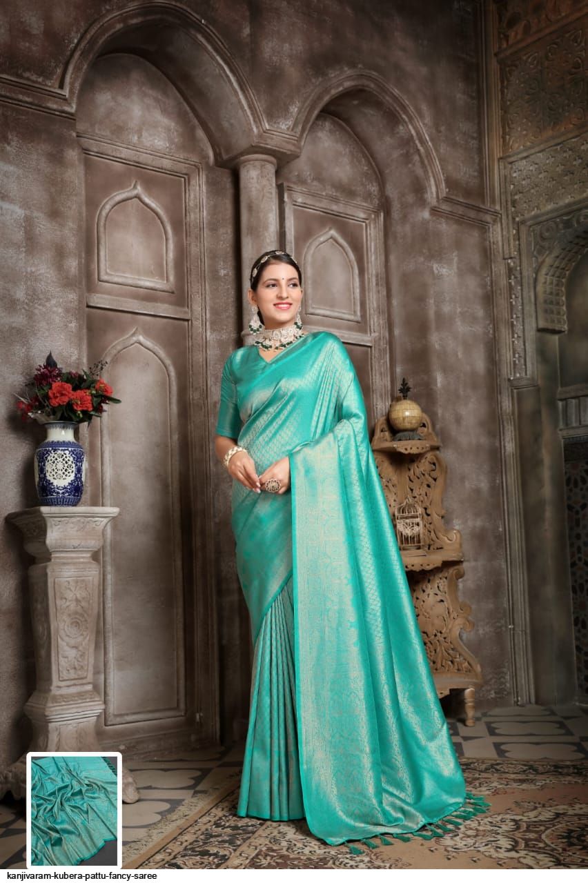 kanjivaram Kubera Pattu fancy saree