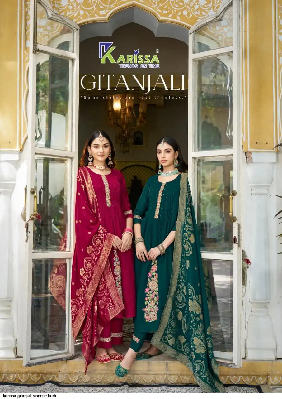 KARISSA GITANJALI Viscose KURTI