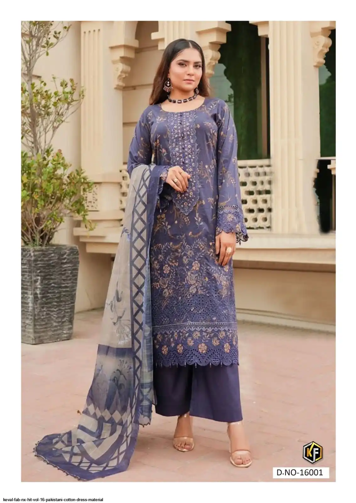 Keval Fab NX Hit Vol 16 Pakistani Cotton Dress Material