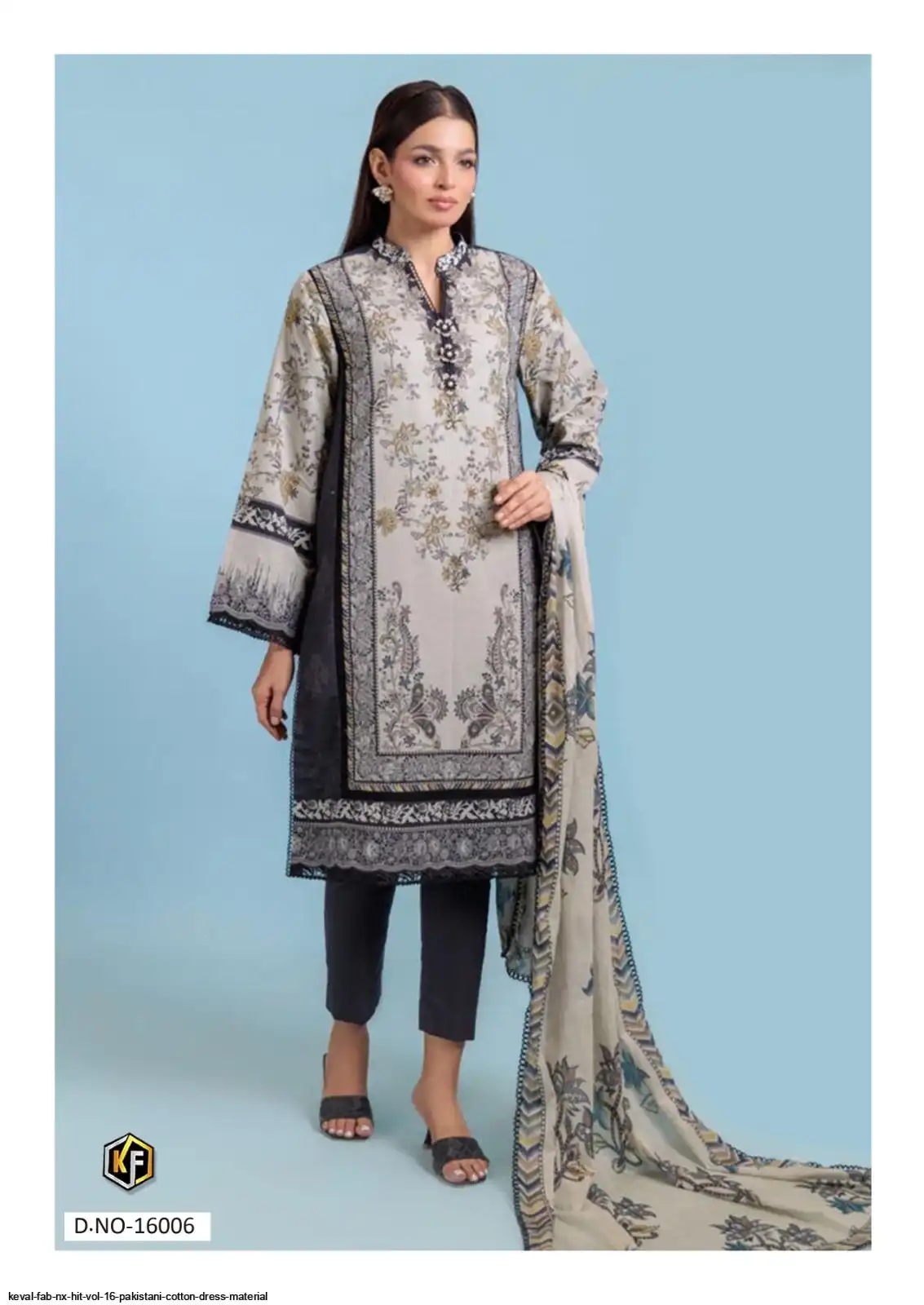 Keval Fab NX Hit Vol 16 Pakistani Cotton Dress Material