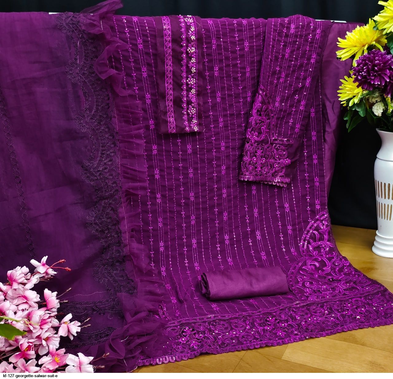 kf 127 Georgette salwar suit