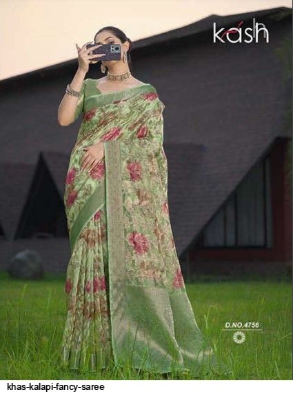 khas kalapi fancy saree