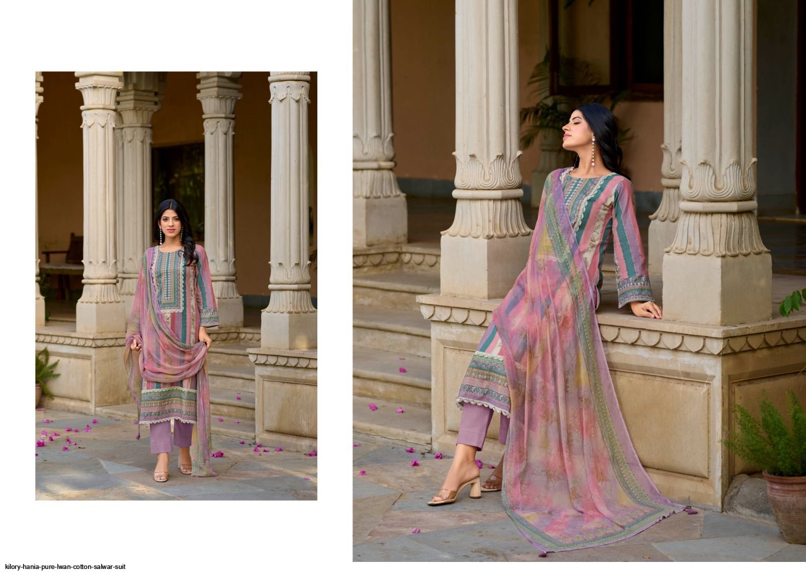 KILORY Hania PURE LWAN COTTON SALWAR SUIT
