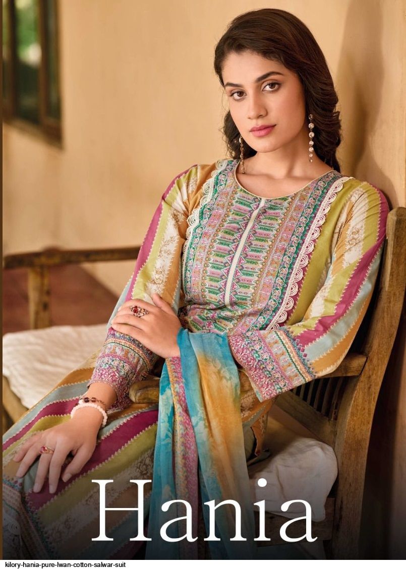 KILORY Hania PURE LWAN COTTON SALWAR SUIT