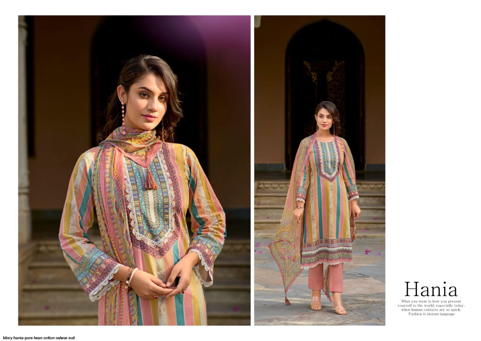 KILORY Hania PURE LWAN COTTON SALWAR SUIT