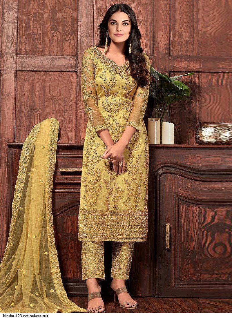 KILRUBA 123 NET SALWAR SUIT