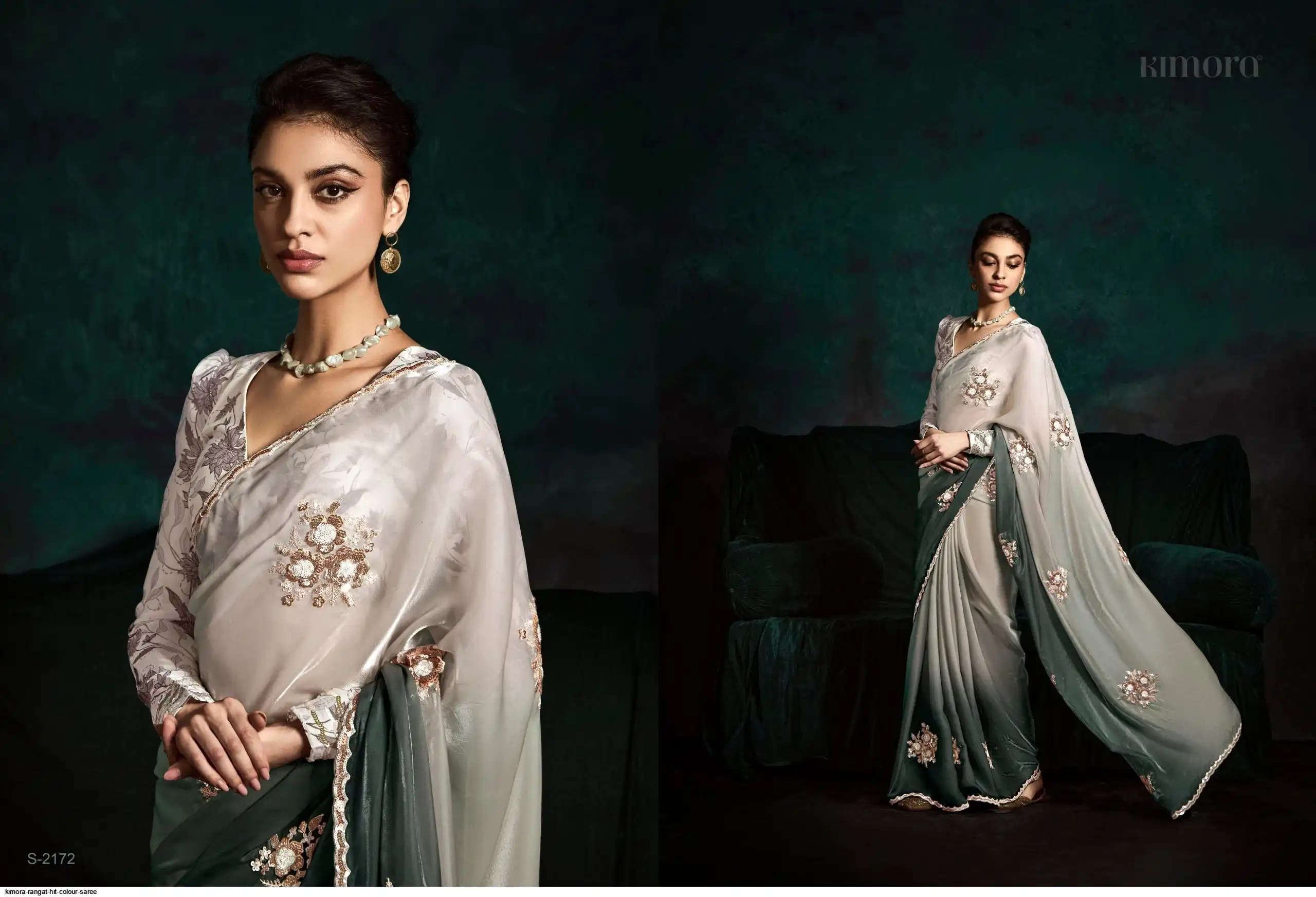 Kimora Rangat Hit Colour Saree