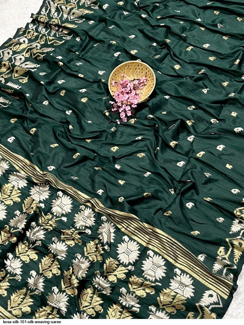 KOSA SILK 101 SILK WEAVING SAREE