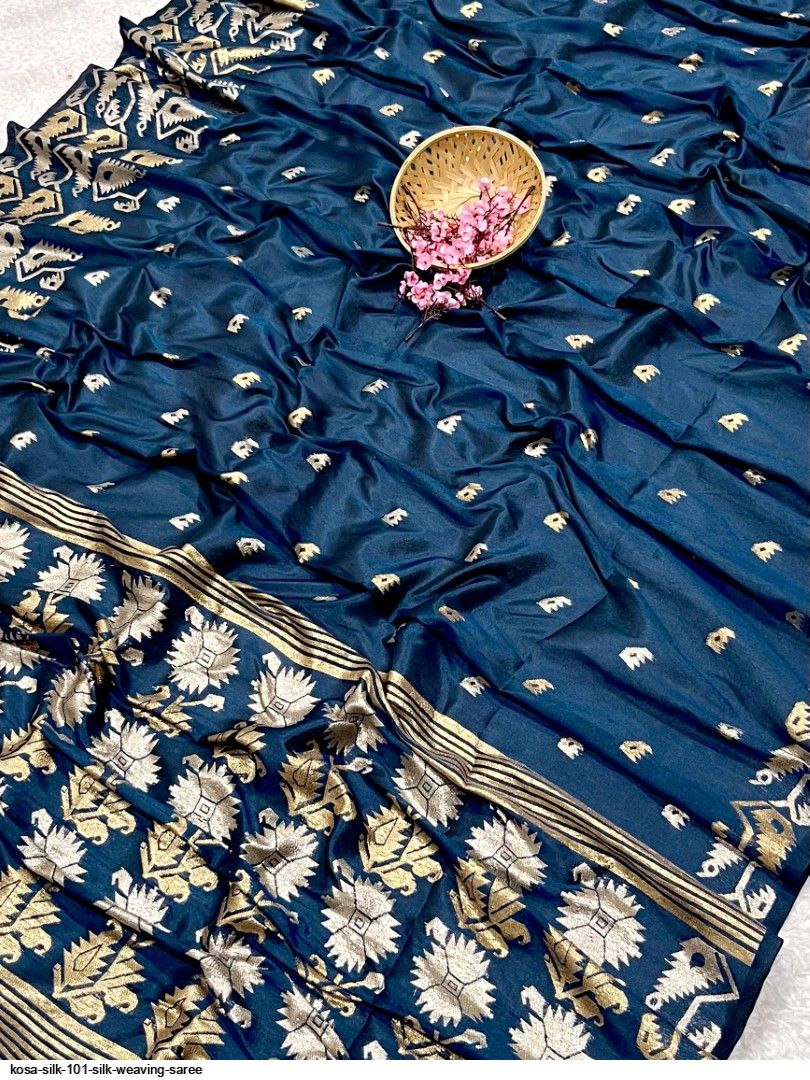 KOSA SILK 101 SILK WEAVING SAREE