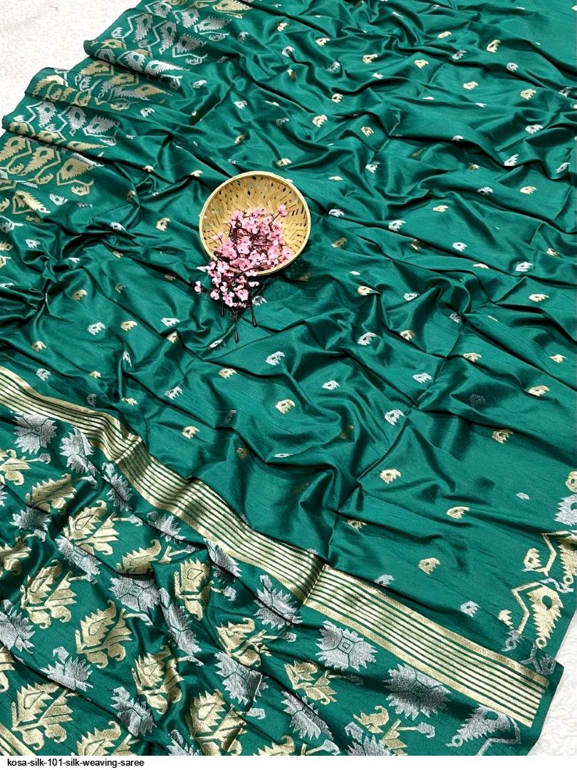 KOSA SILK 101 SILK WEAVING SAREE