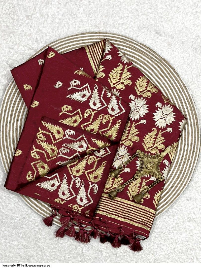 KOSA SILK 101 SILK WEAVING SAREE