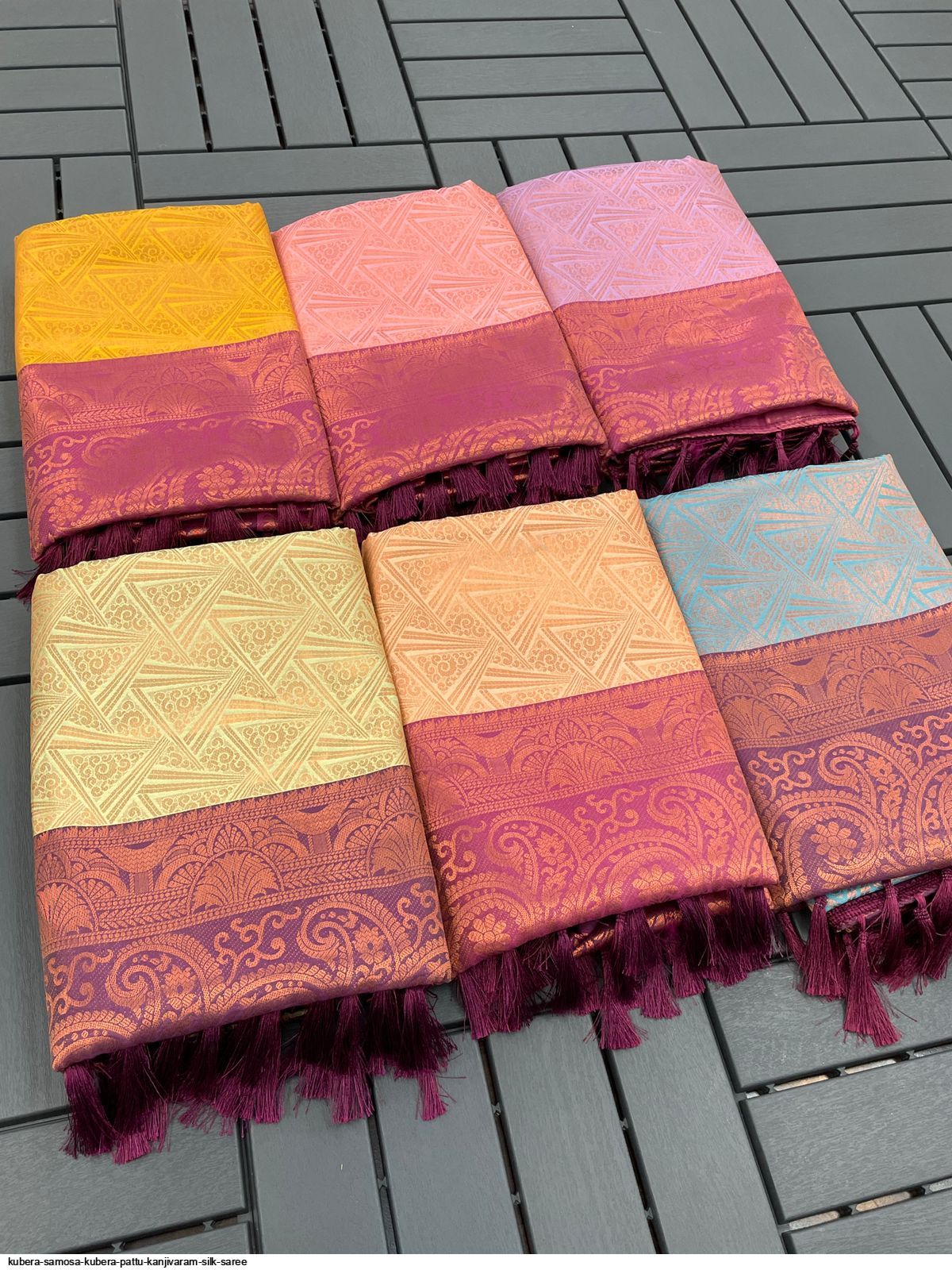 KUBERA SAMOSA Kubera Pattu kanjivaram silk SAREE