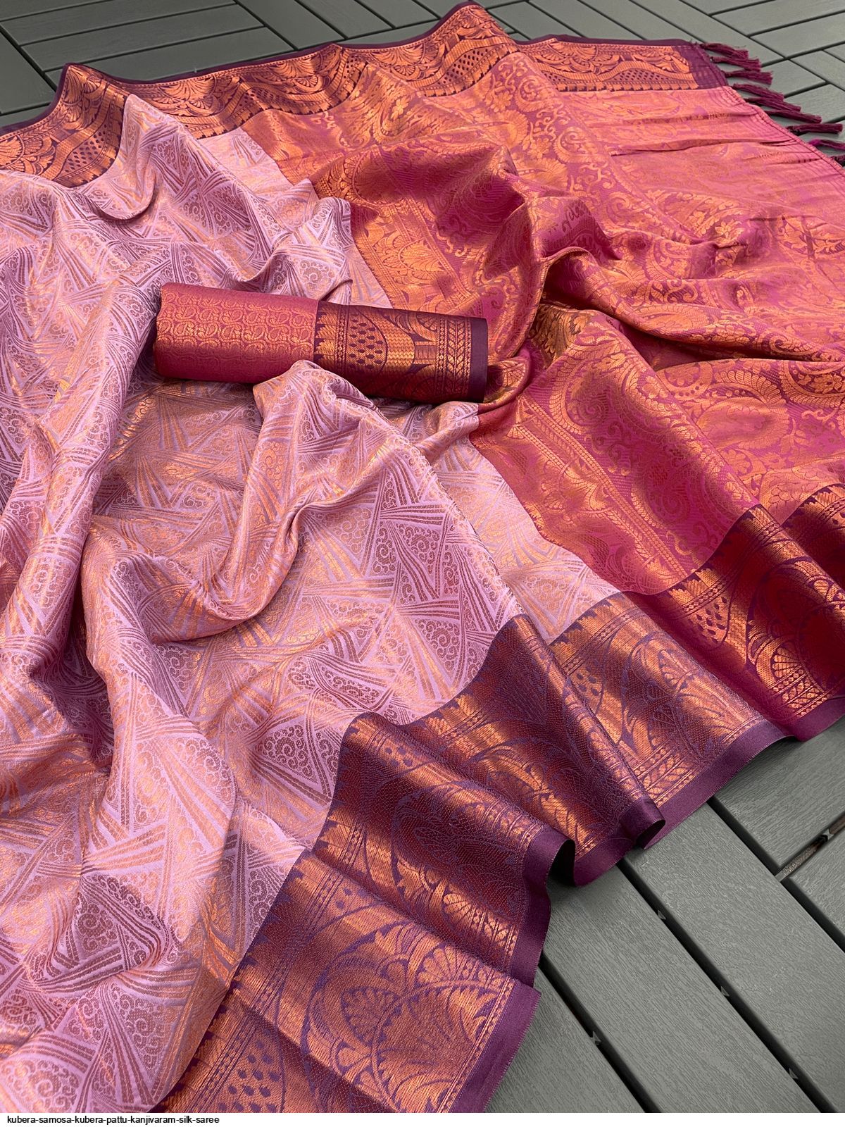 KUBERA SAMOSA Kubera Pattu kanjivaram silk SAREE