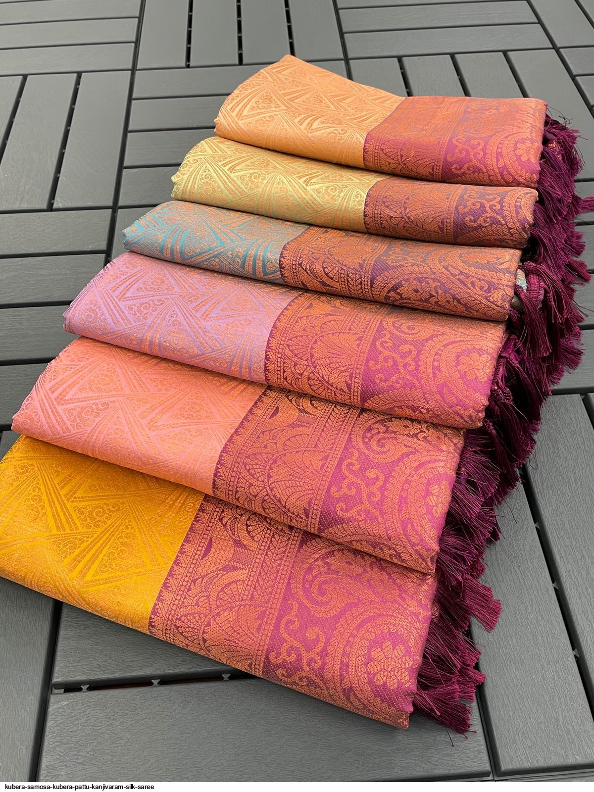 KUBERA SAMOSA Kubera Pattu kanjivaram silk SAREE