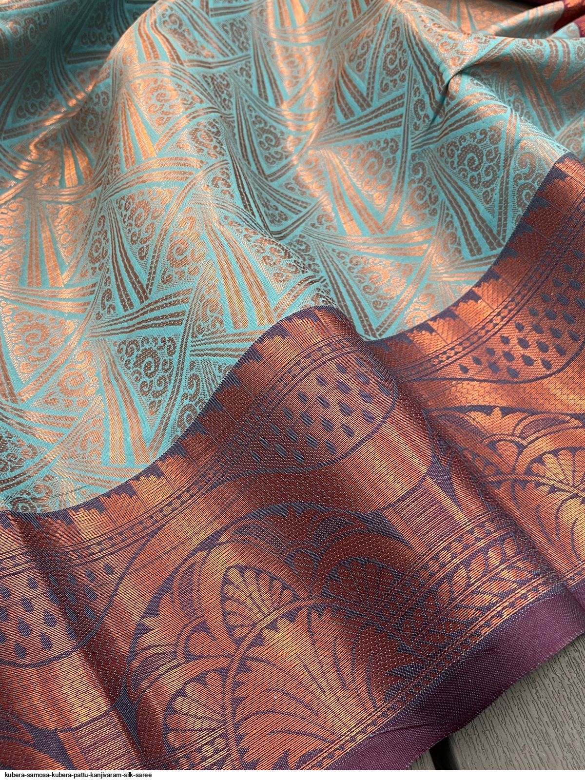 KUBERA SAMOSA Kubera Pattu kanjivaram silk SAREE