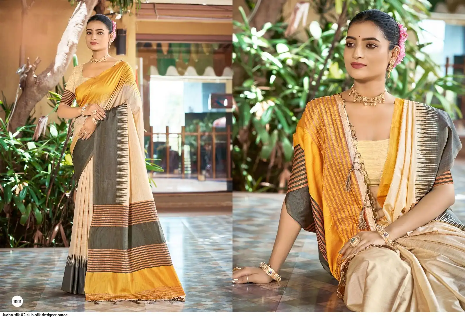 LAVINA SILK 02 Slub Silk