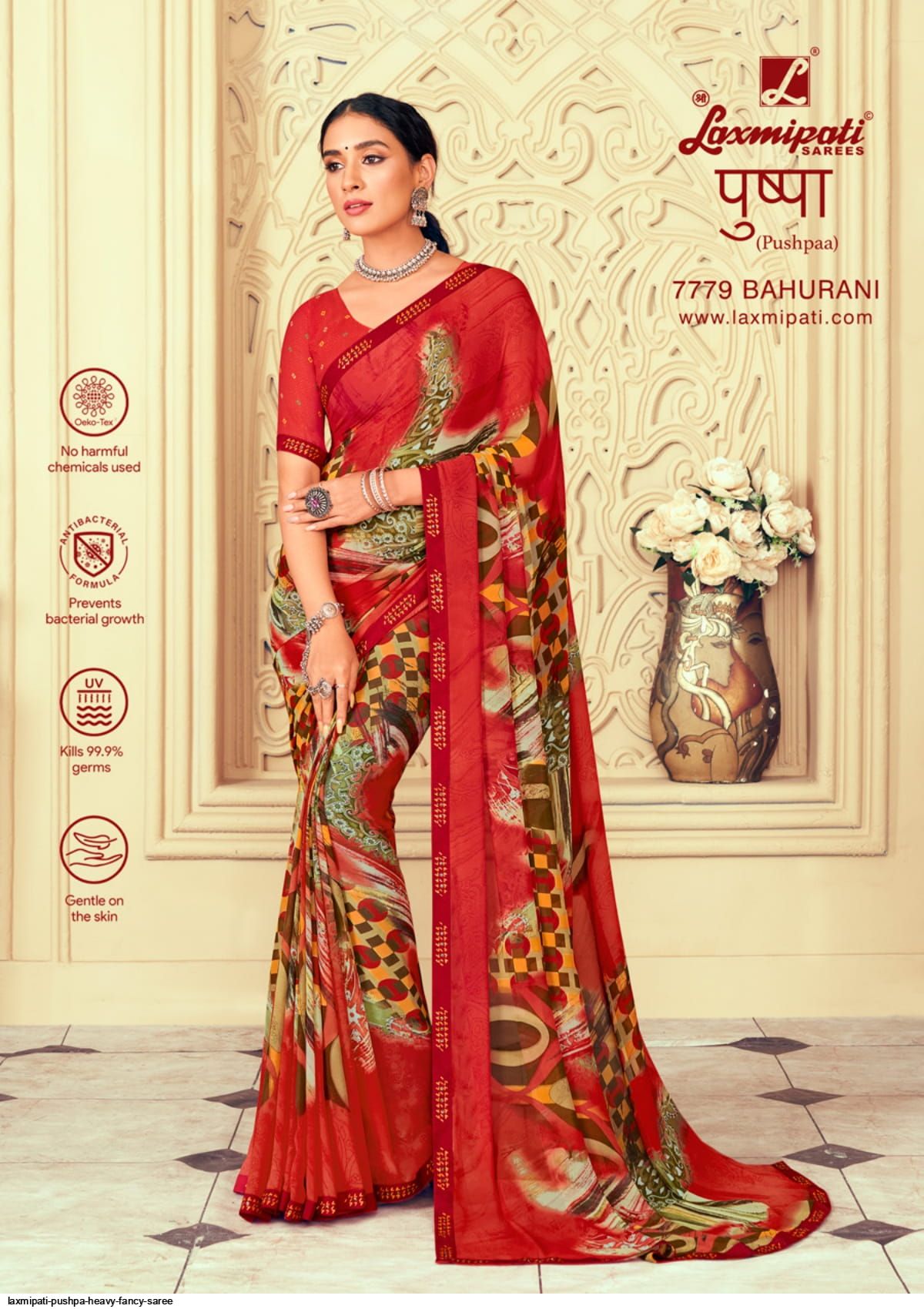 LAXMIPATI PUSHPA HEAVY FANCY SAREE