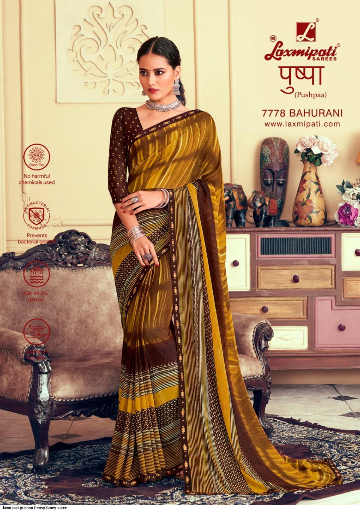 LAXMIPATI PUSHPA HEAVY FANCY SAREE