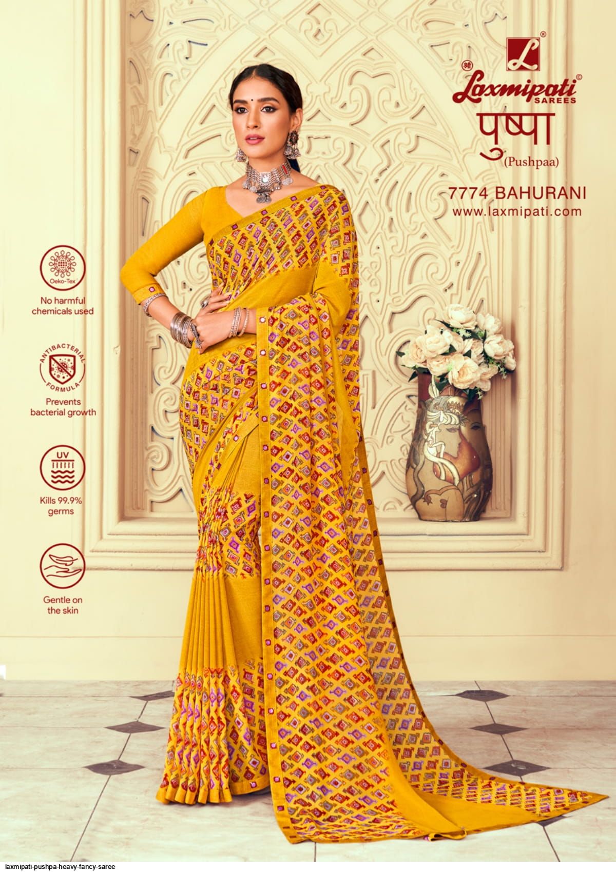 LAXMIPATI PUSHPA HEAVY FANCY SAREE