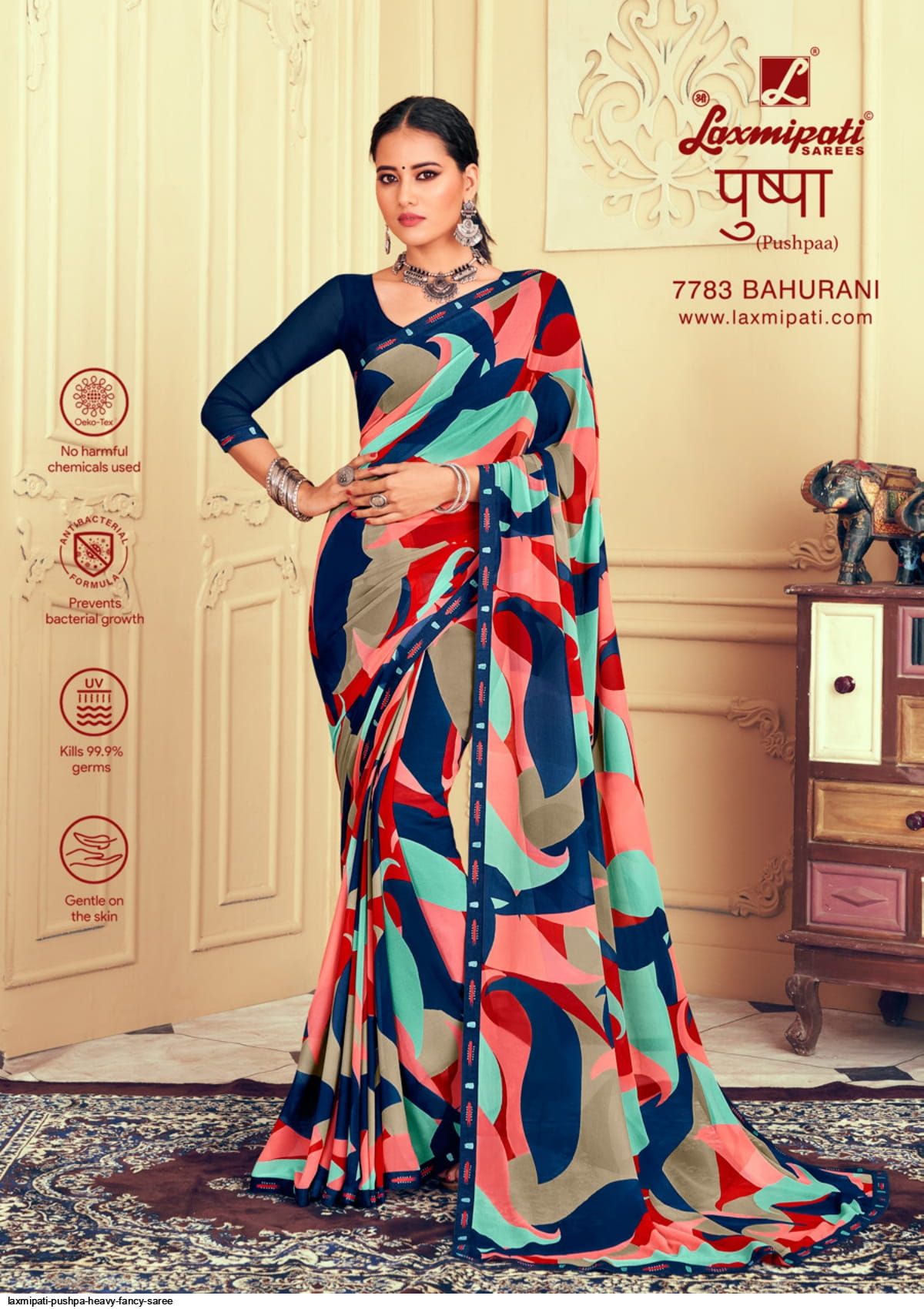 LAXMIPATI PUSHPA HEAVY FANCY SAREE