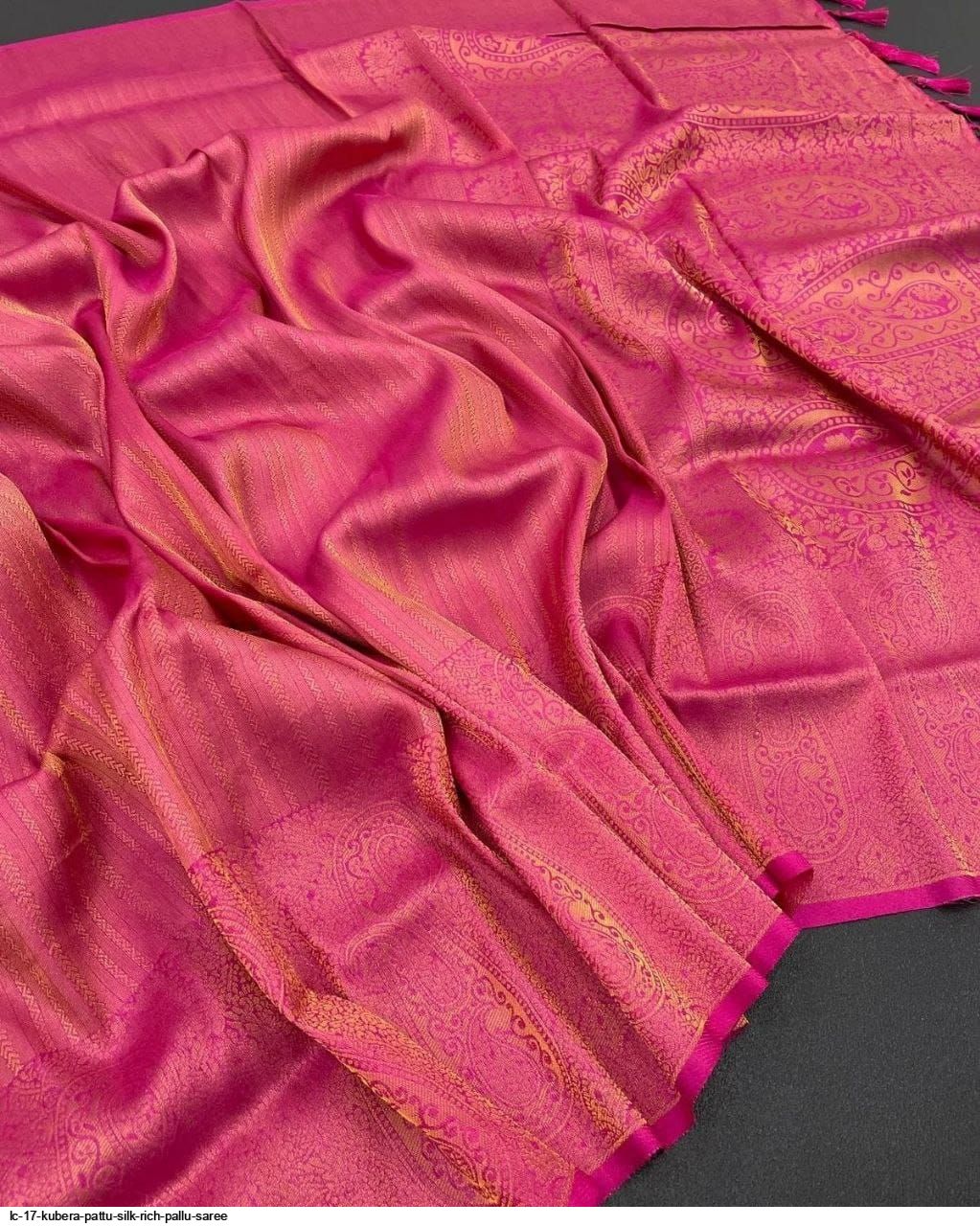 LC 17 Kubera Pattu Silk Rich Pallu Saree