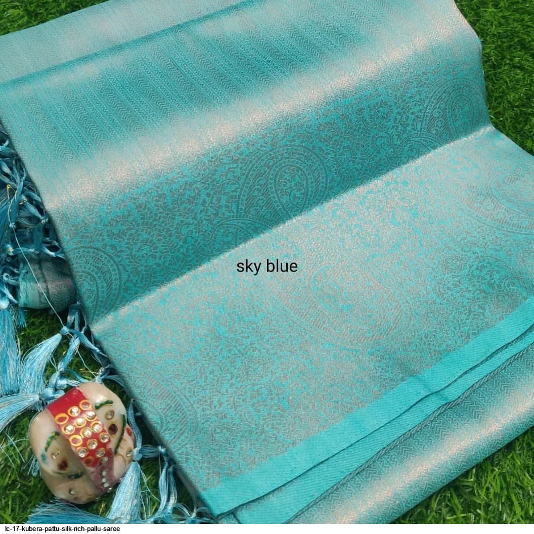 LC 17 Kubera Pattu Silk Rich Pallu Saree