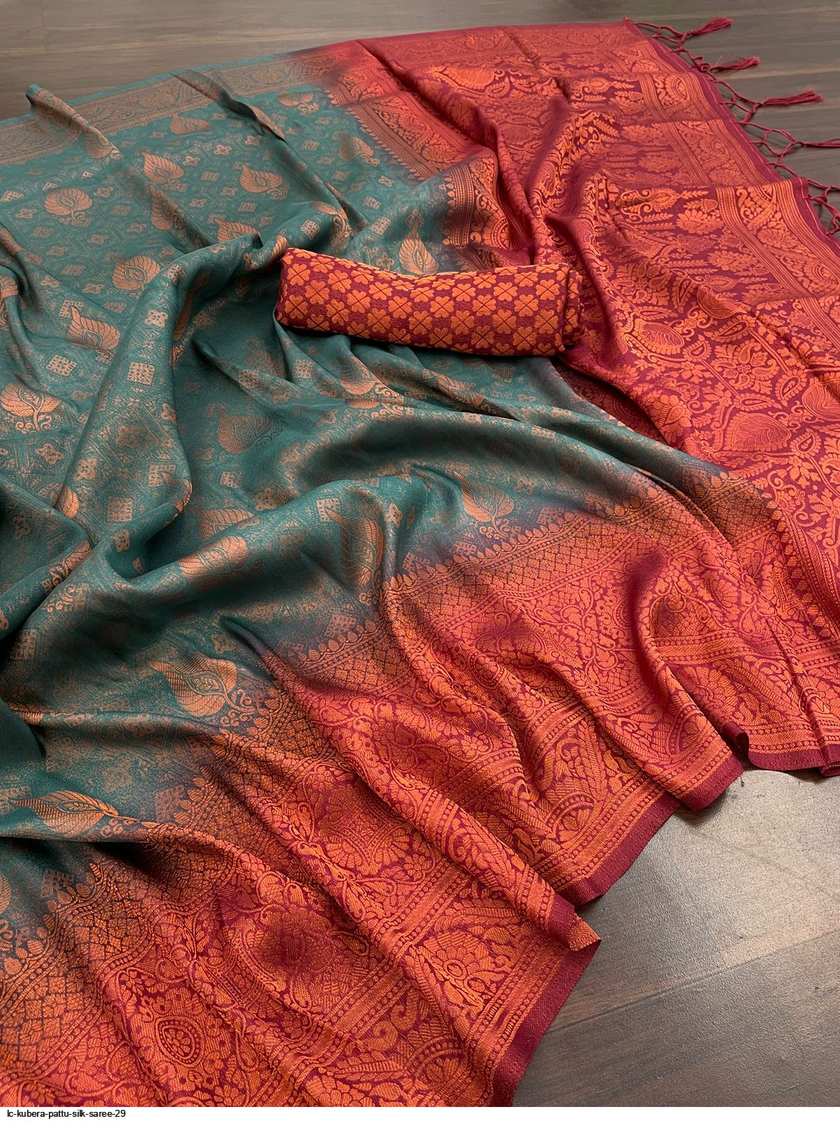 LC KUBERA PATTU SILK SAREE 29