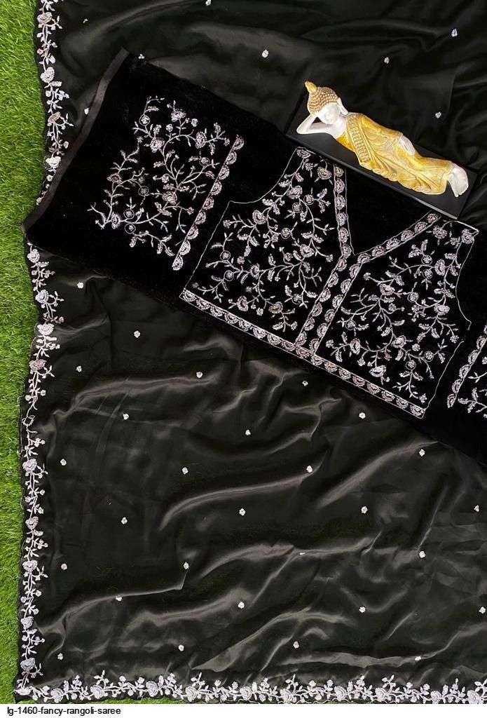 LG 1460 FANCY RANGOLI SAREE