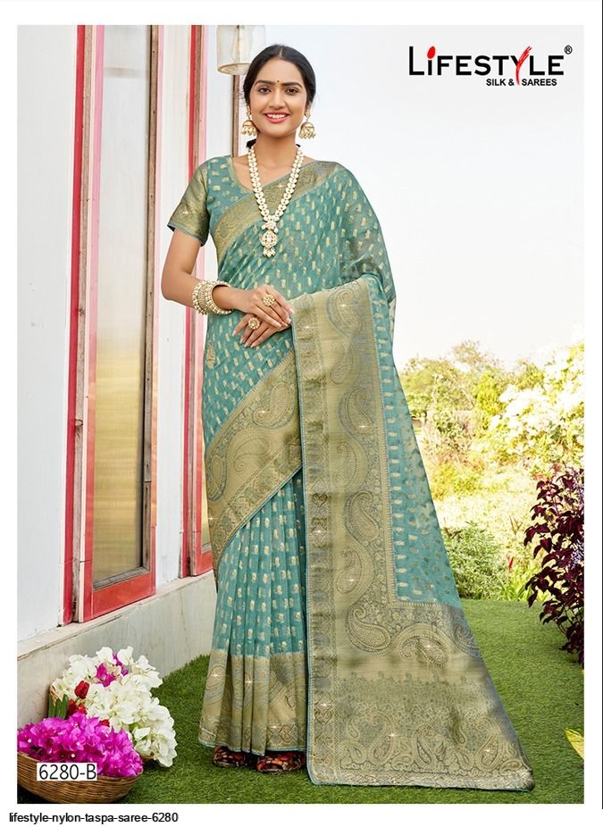 LIFESTYLE NYLON TASPA SAREE 6280