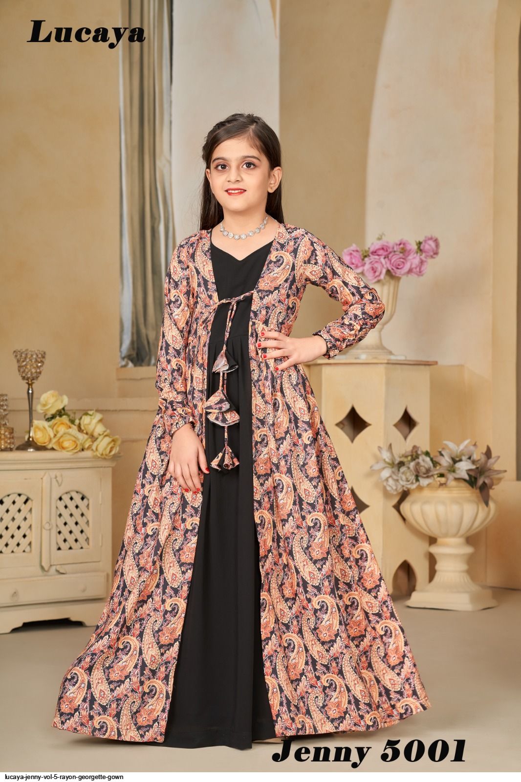 Lucaya Jenny vol 5 rayon georgette GOWN