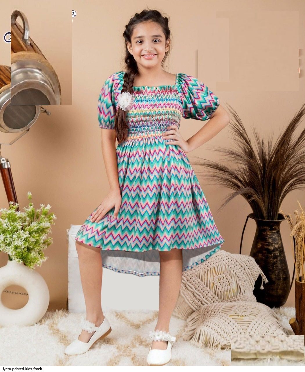 lycra-printed-kids-frock-B