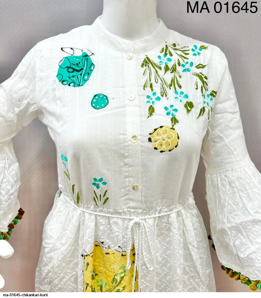 MA 01645 CHIKANKARI KURTI