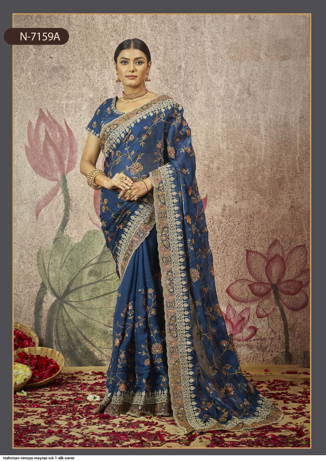 MAHOTSAV NIMAYA MAYRAA VOL 1 SILK SAREE
