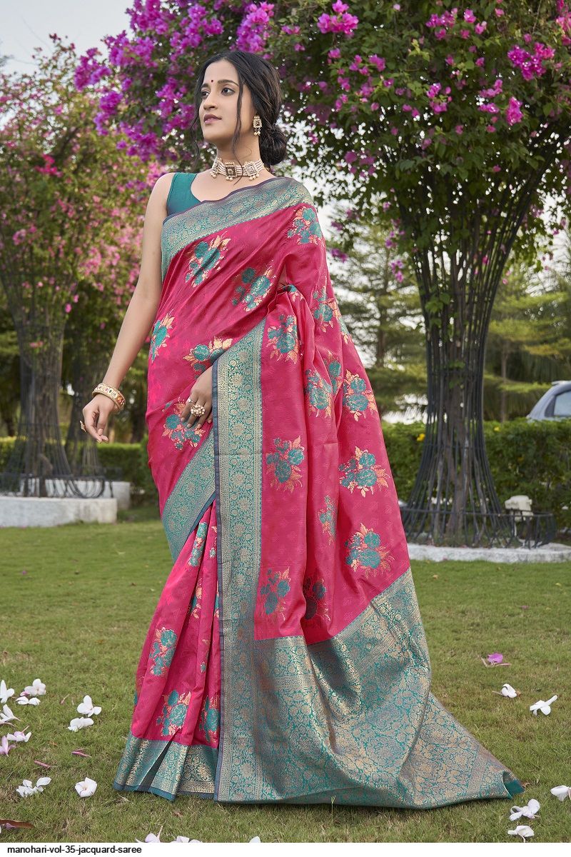 MANOHARI VOL 35 JACQUARD SAREE