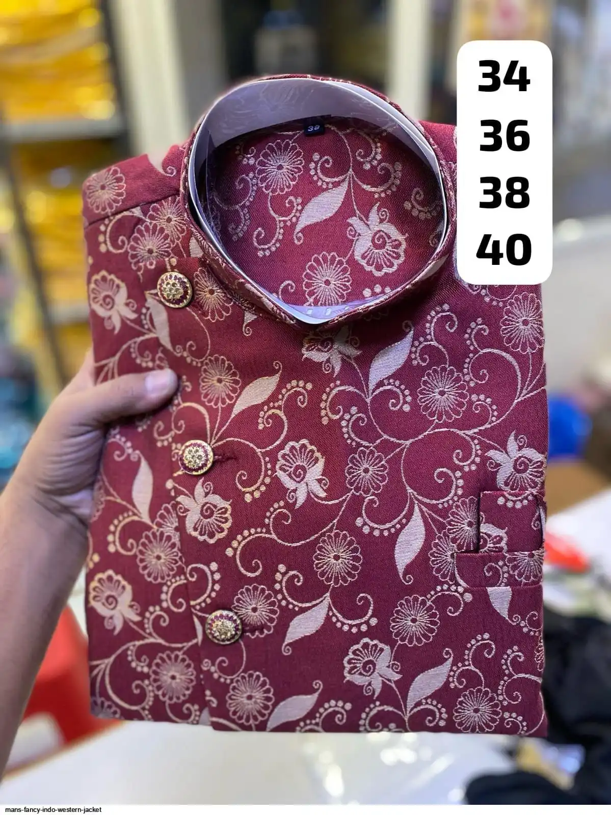 Mans fancy Indo western jacket