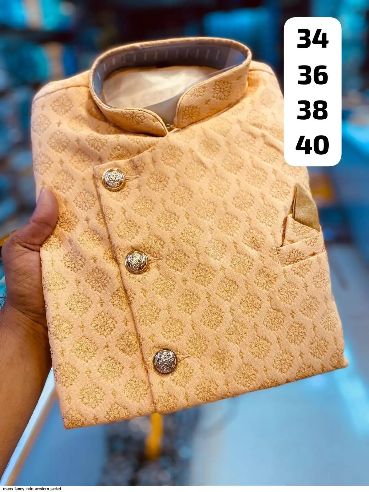 Mans fancy Indo western jacket