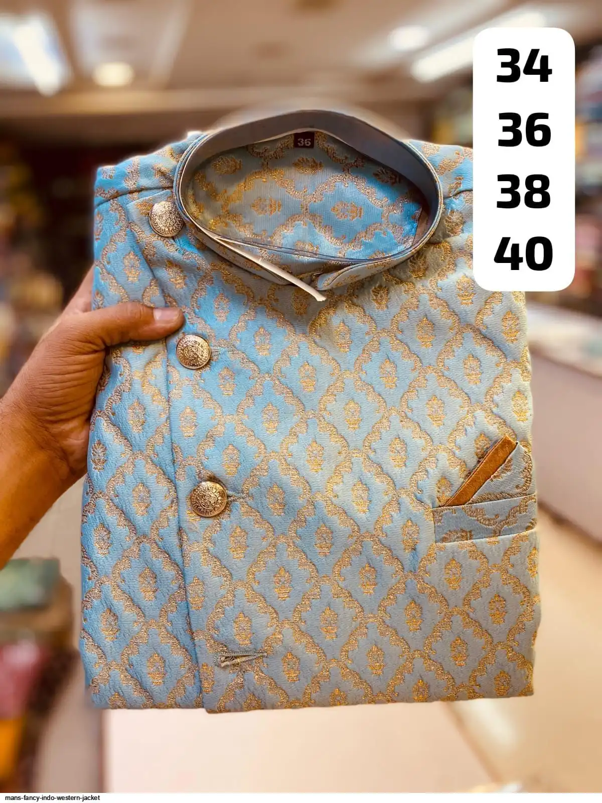 Mans fancy Indo western jacket