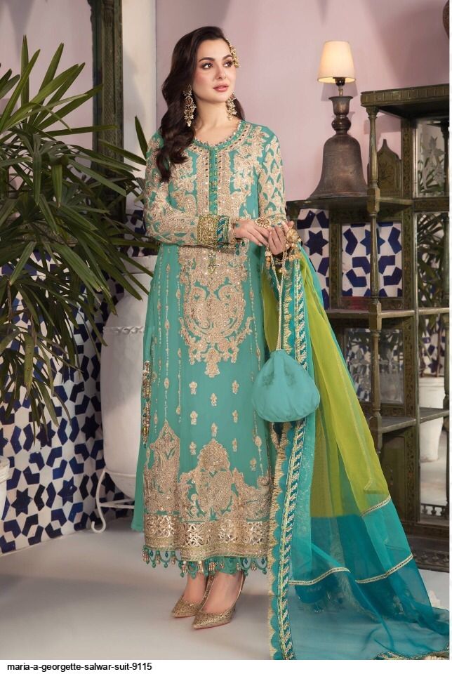 MARIA A Georgette SALWAR SUIT 9115