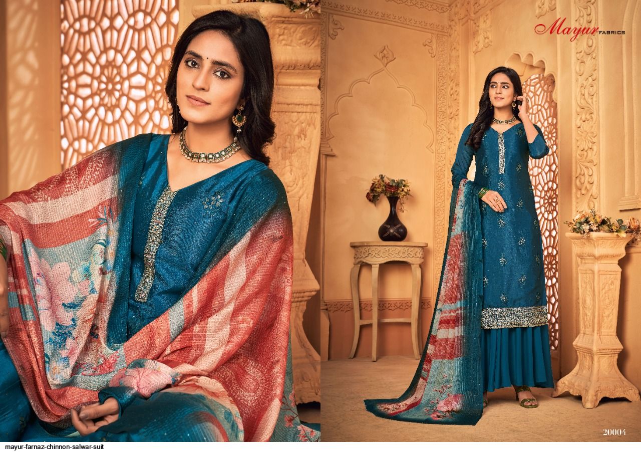 Mayur FARNAZ CHINNON SALWAR SUIT