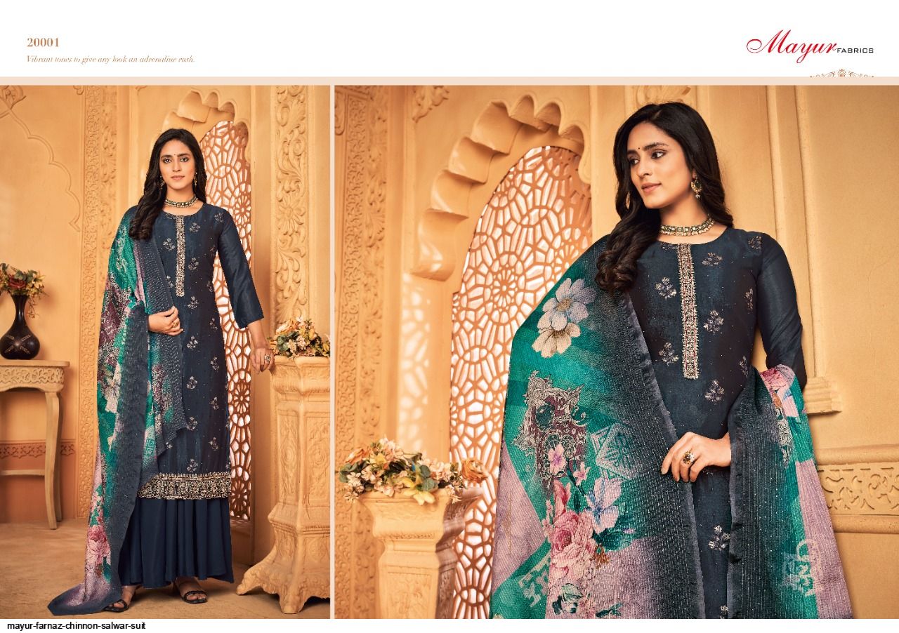 Mayur FARNAZ CHINNON SALWAR SUIT