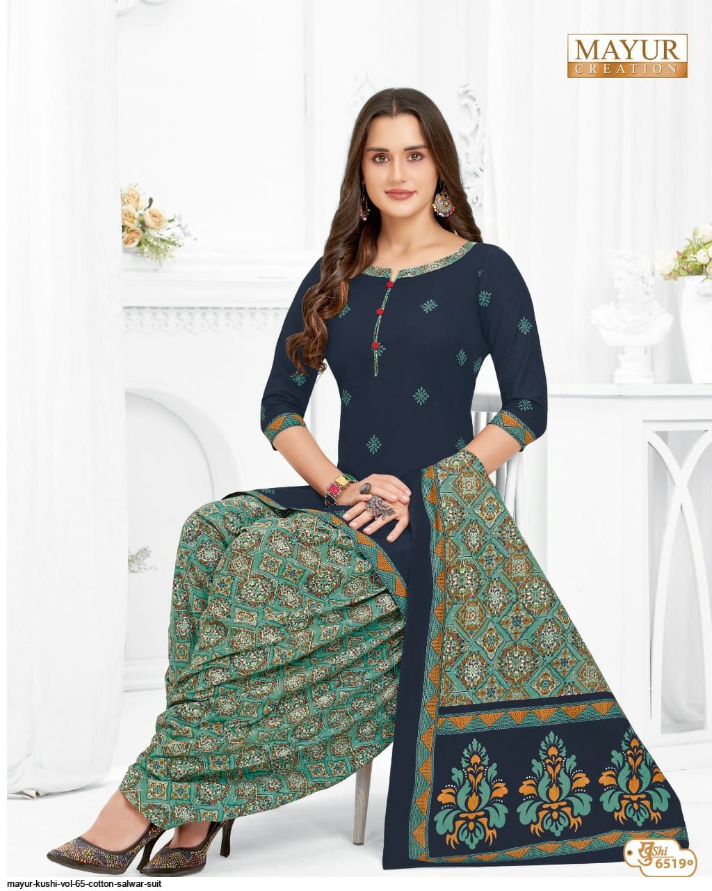 MAYUR KUSHI VOL 65 COTTON salwar suit