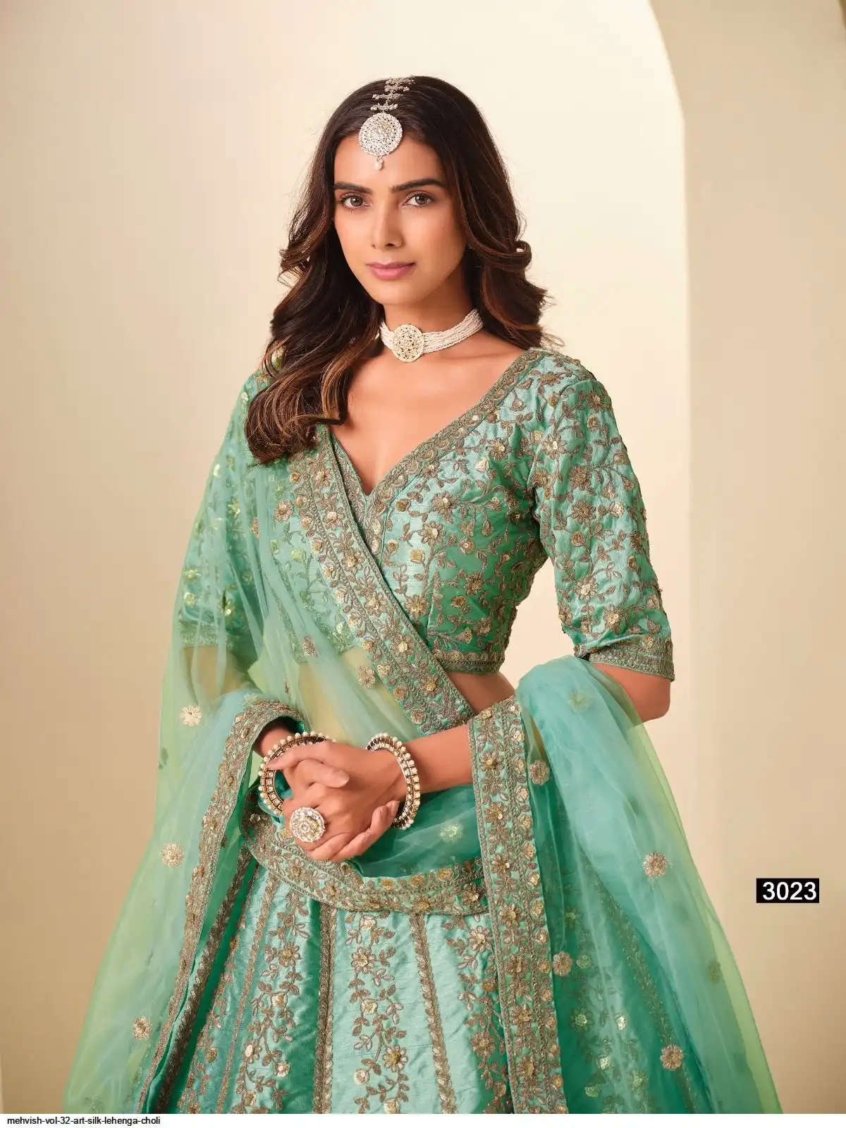 Mehvish Vol 32 Art Silk Lehenga Choli | Wholesale