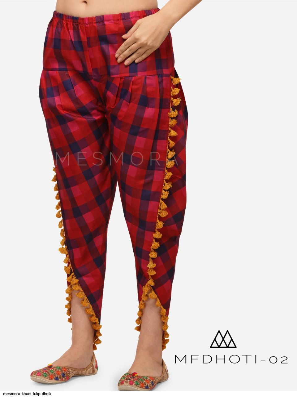 Mesmora khadi tulip dhoti