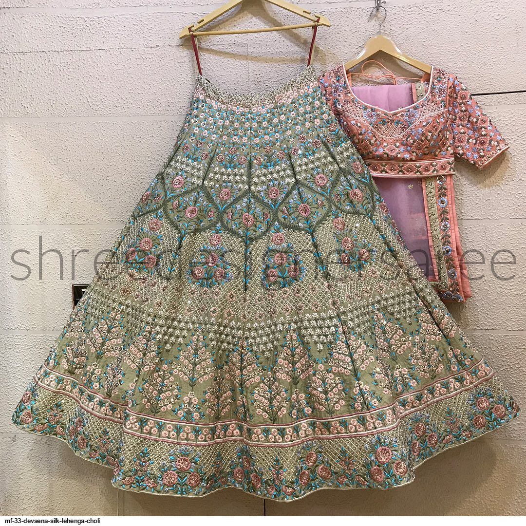MF 33 Devsena Silk LEHENGA CHOLI