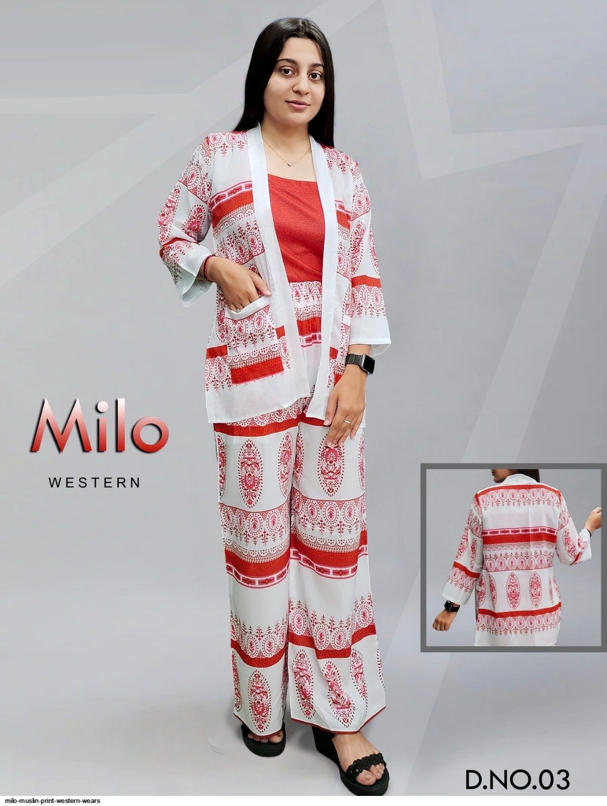 MILO Muslin Print WESTERN WEARS