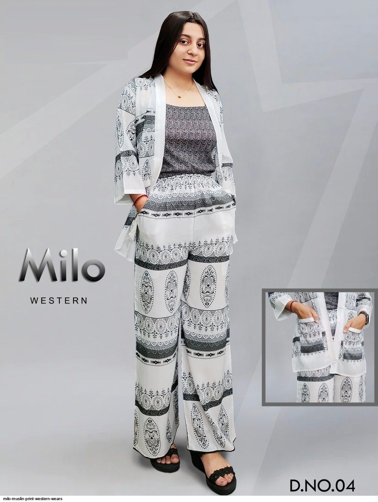 MILO Muslin Print WESTERN WEARS